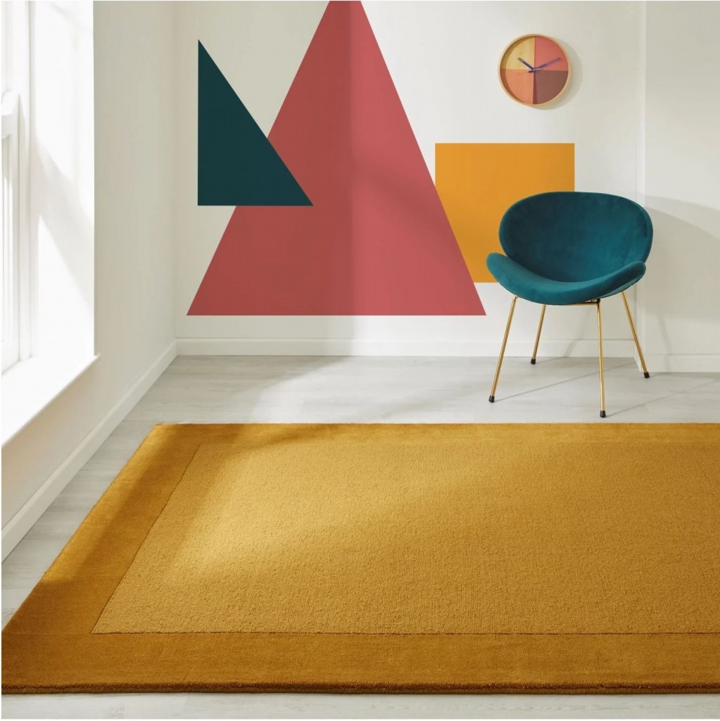 Sturtons Colours Yellow Wool Rug